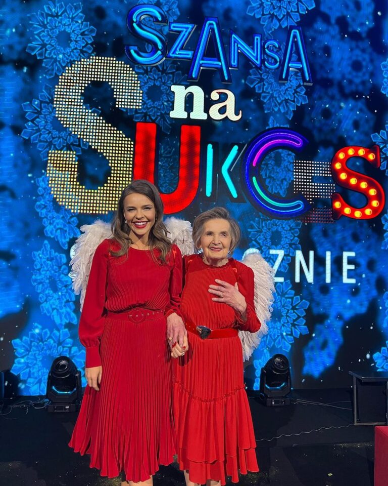 Edyta Herbuś z babcią w TV. Wystąpiły w kultowym programie!