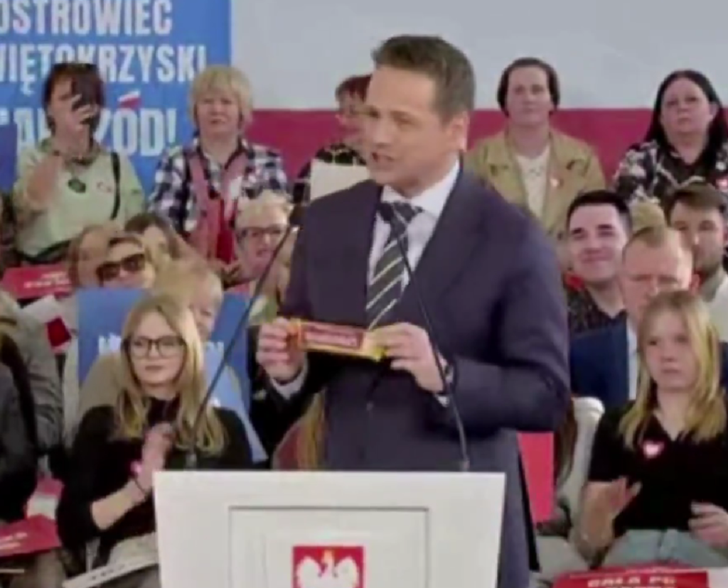 Rafał "wafel" Trzaskowski namawia do jedzenia Prince Polo!